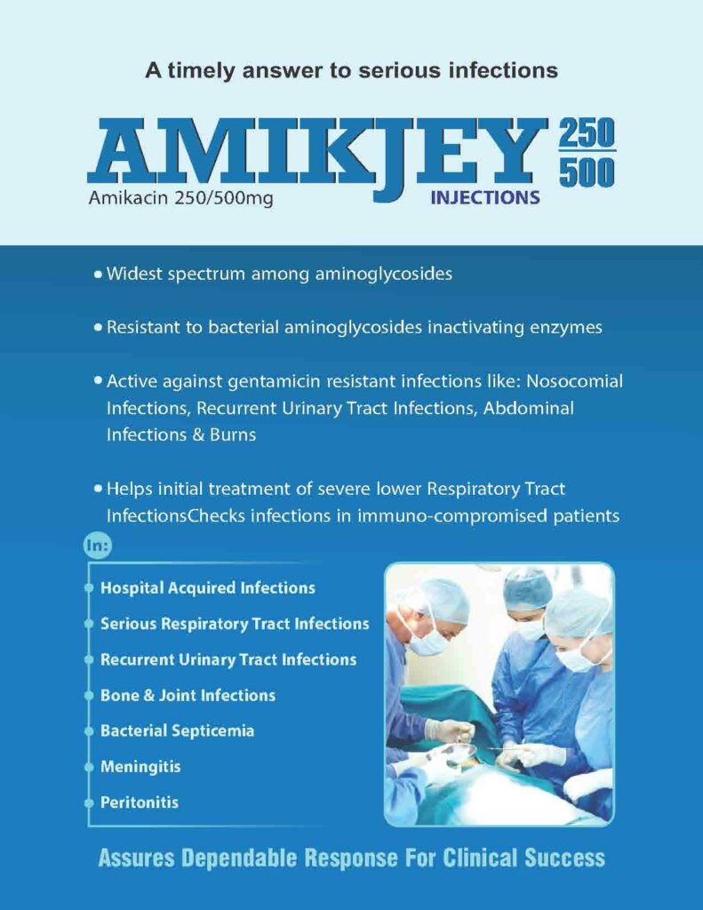 inj Amikacin 250 - PCD Pharma Franchise & Third Party Mfg | Ellanjey
